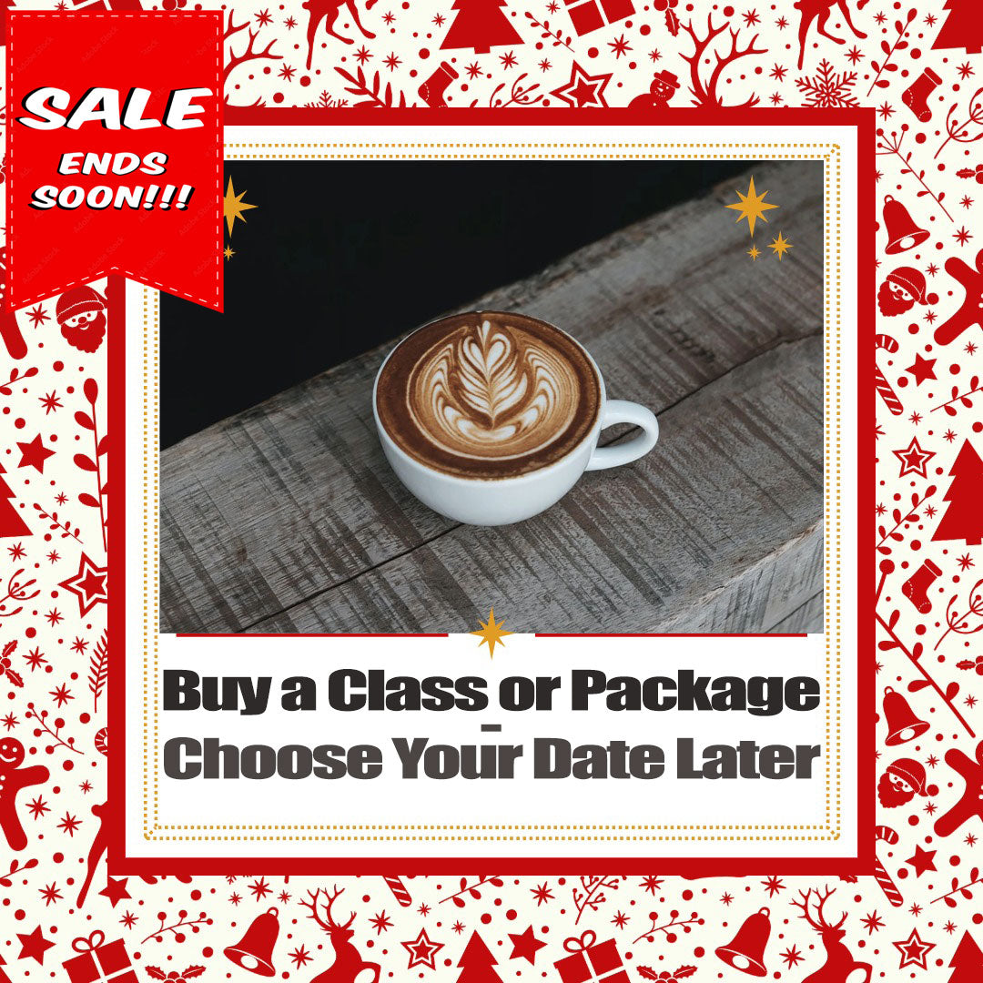 Buy a CLASS or a PACKAGE NOW and CHOOSE a DATE LATER!!!